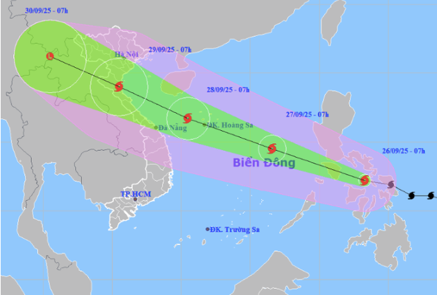 Bão Bualoi “lao nhanh” gấp đôi các cơn bão khác, tới 30 km/giờ